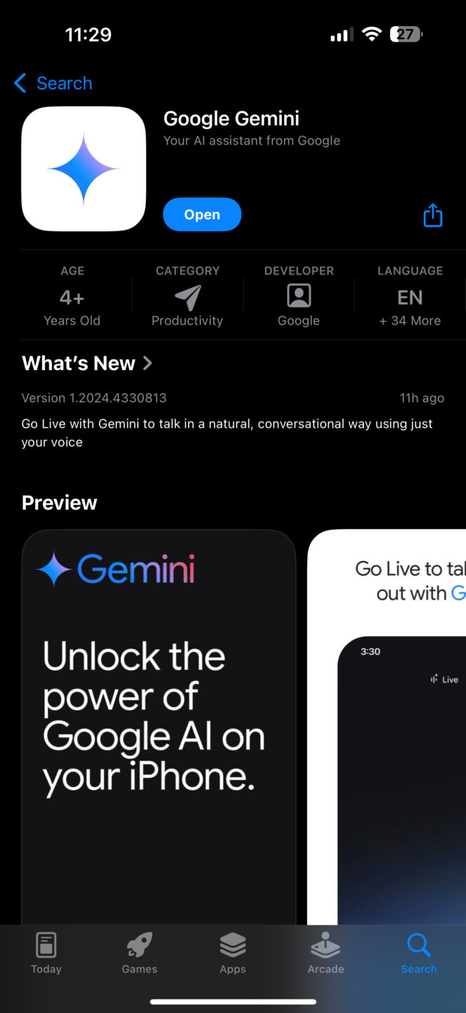 Google rolls out Gemini app to US iPhone users, and we've tried it - Android Authority