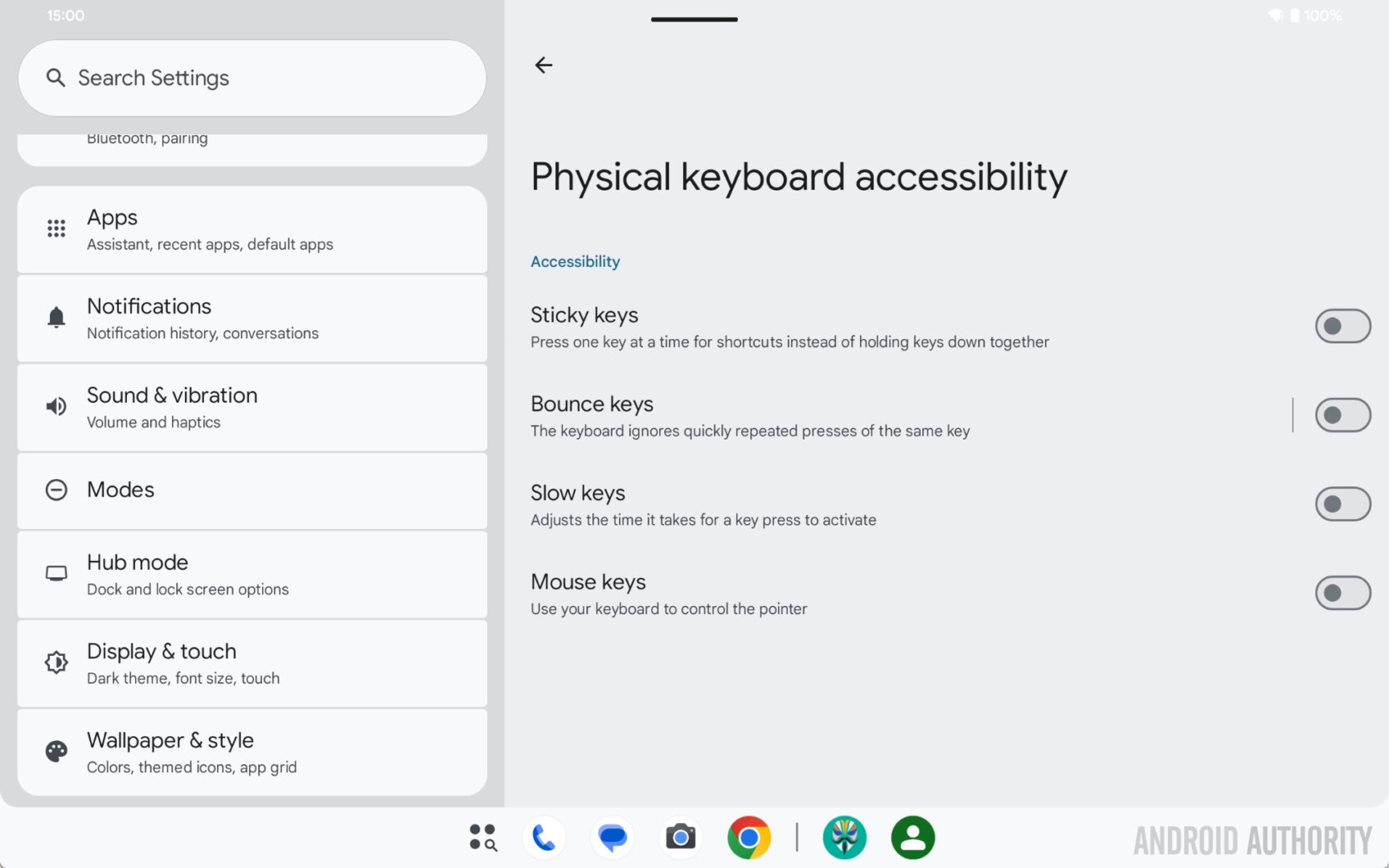 Android 15 QPR2 is preparing cool new tweaks for keyboards and mice ...