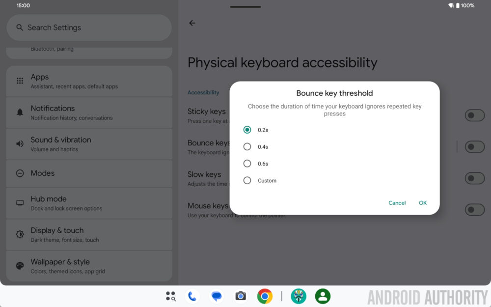 Android 15 QPR2 is preparing cool new tweaks for keyboards and mice - Android Authority