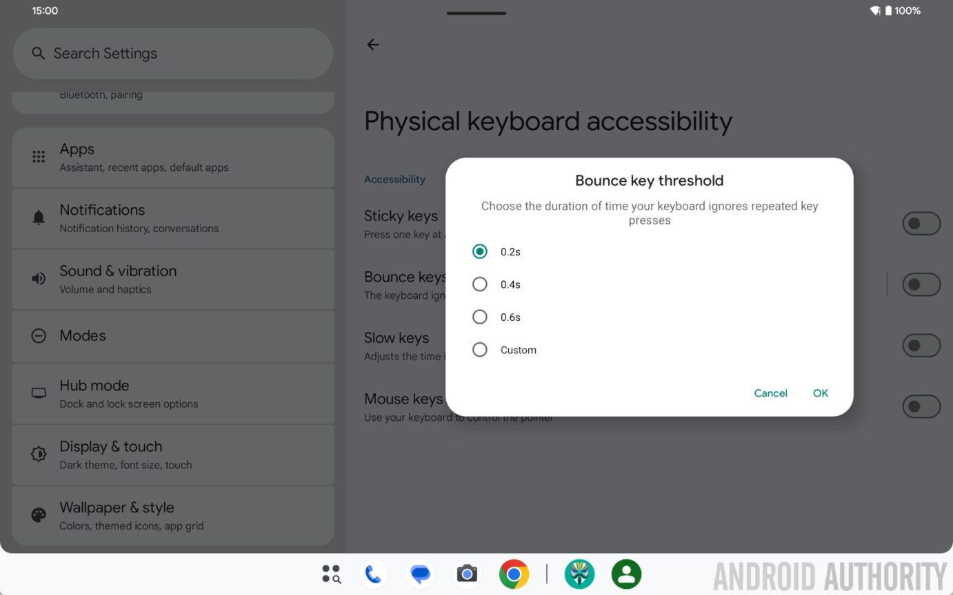 Android 15 QPR2 is preparing cool new tweaks for keyboards and mice - Android Authority