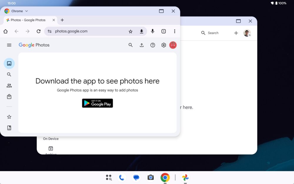 Android’s desktop mode working on minimize button for apps - Android ...