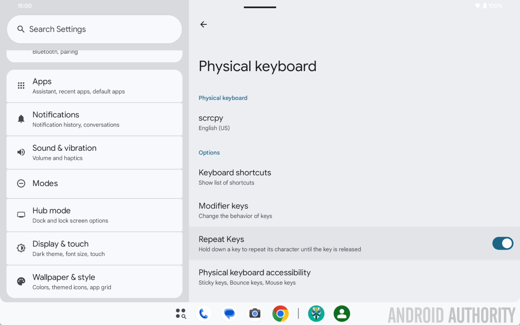 Android 15 QPR2 is preparing cool new tweaks for keyboards and mice ...