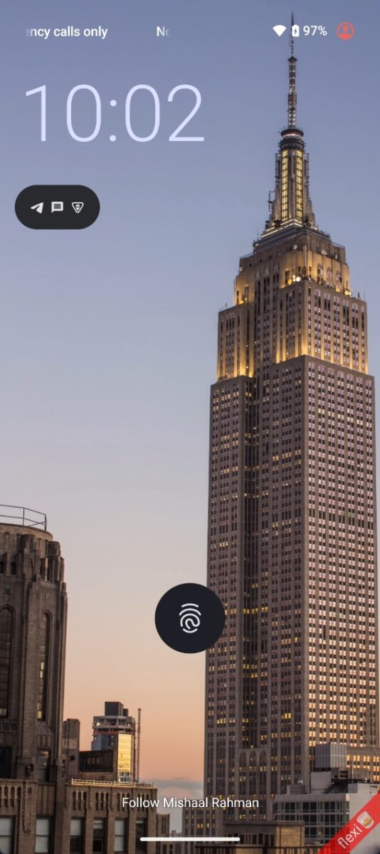 Android lock screen minimalism option could clean up notifications ...