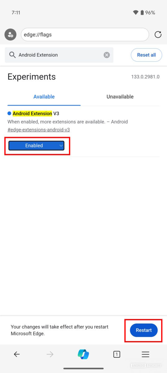 Edge Canary for Android adds Keepa Chrome extension support
