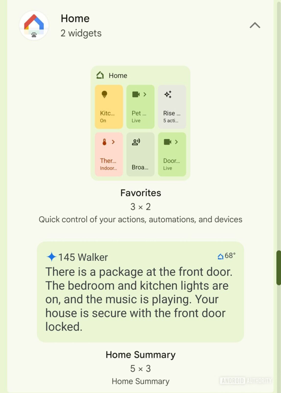 Google Home app could soon get a new Home Summary widget