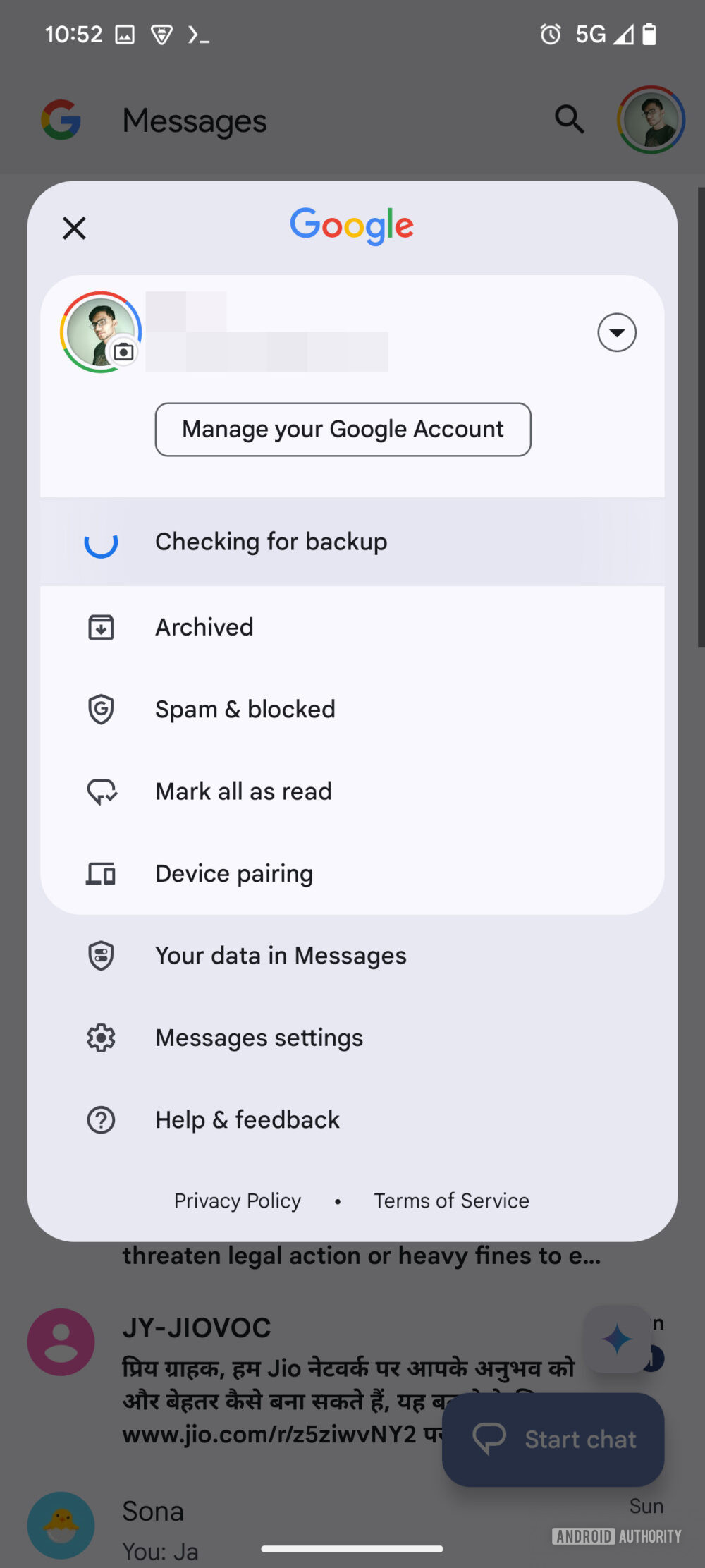 Google Messages is getting backup and restore feature, and here's how ...