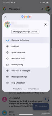 Google Messages is getting backup and restore feature, and here's how ...