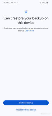 Google Messages is getting backup and restore feature, and here's how ...