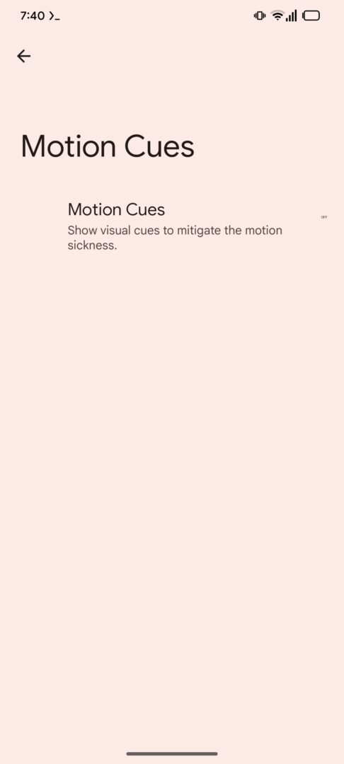 Google could copy iOS 18's Vehicle Motion Cues feature to Android