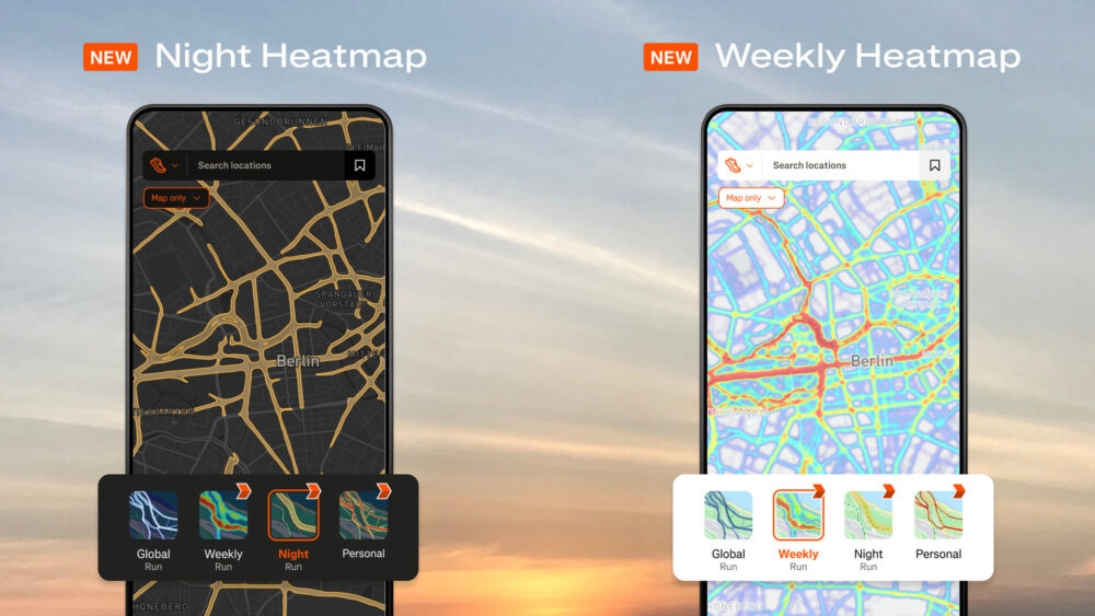 Strava is launching new heatmaps for late-night warriors and early birds