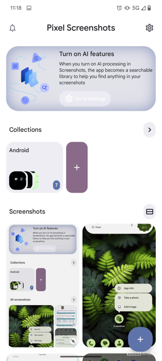 Google could soon address several key issues in Pixel Screenshots app ...