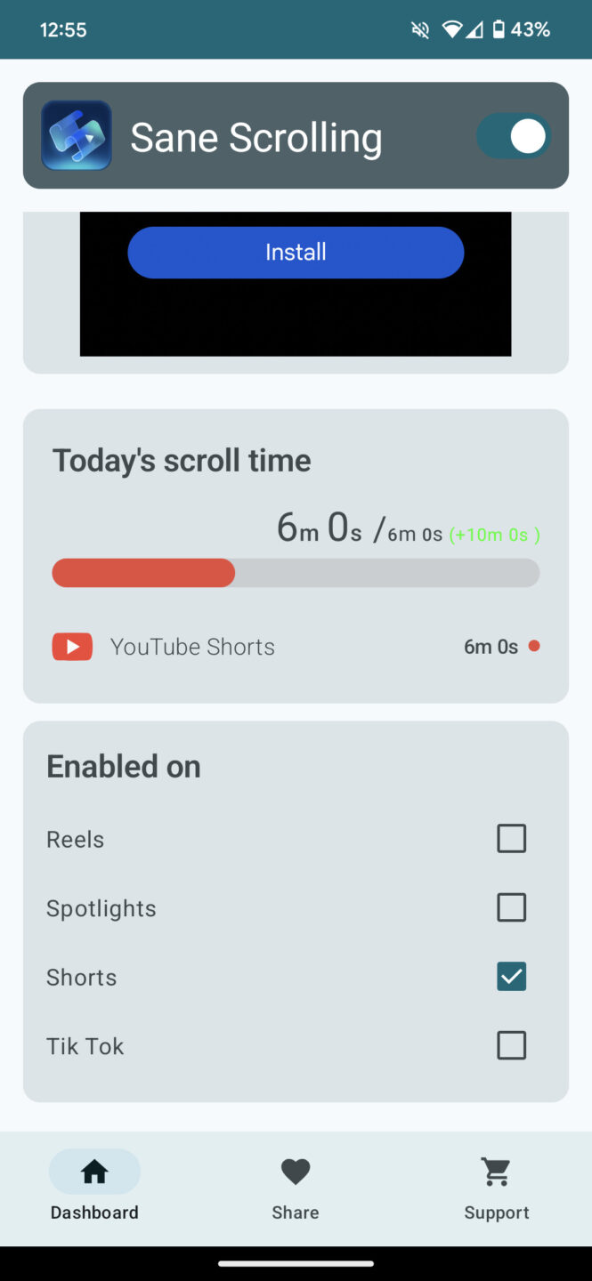 Wasting a lot of time watching Shorts and Reels? This app puts you back ...