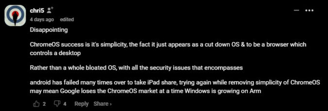 Most of you want Google to merge Chrome OS with Android - Android Authority