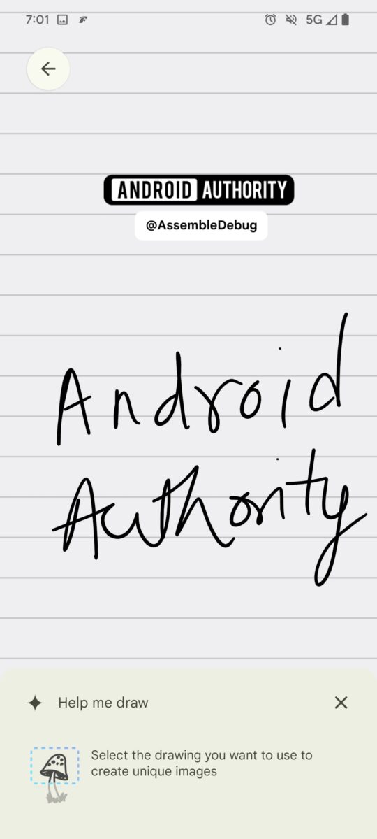 Google Keep is working on generative AI 'Help me draw' mode - Android ...