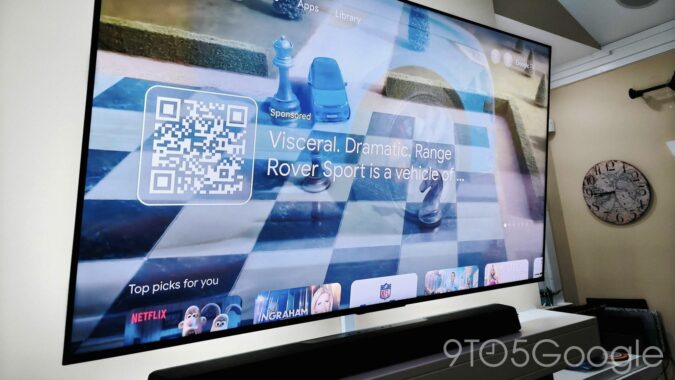 Google TV ads now display gigantic QR codes on your screen - Android ...