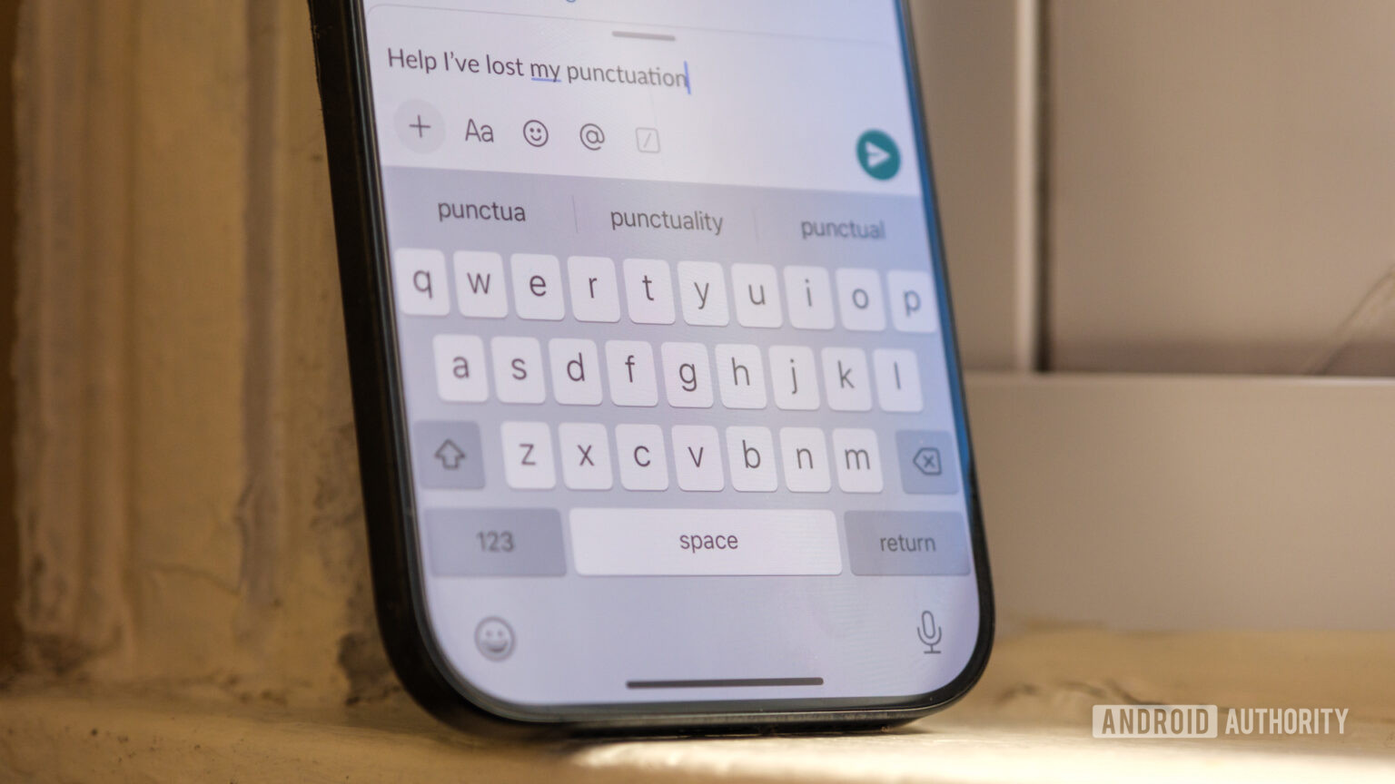Punctuation is dead because the iPhone keyboard killed it