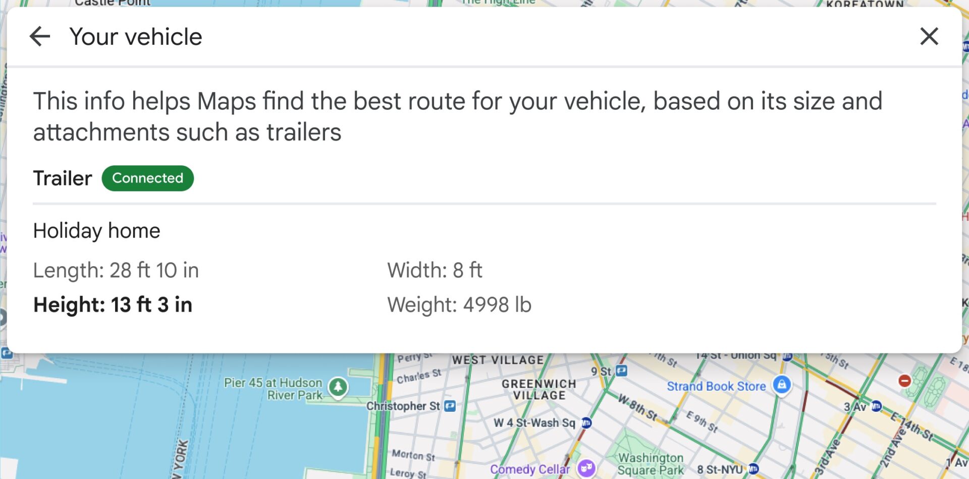 Google Maps trailer routes will keep you from hitting low bridges ...