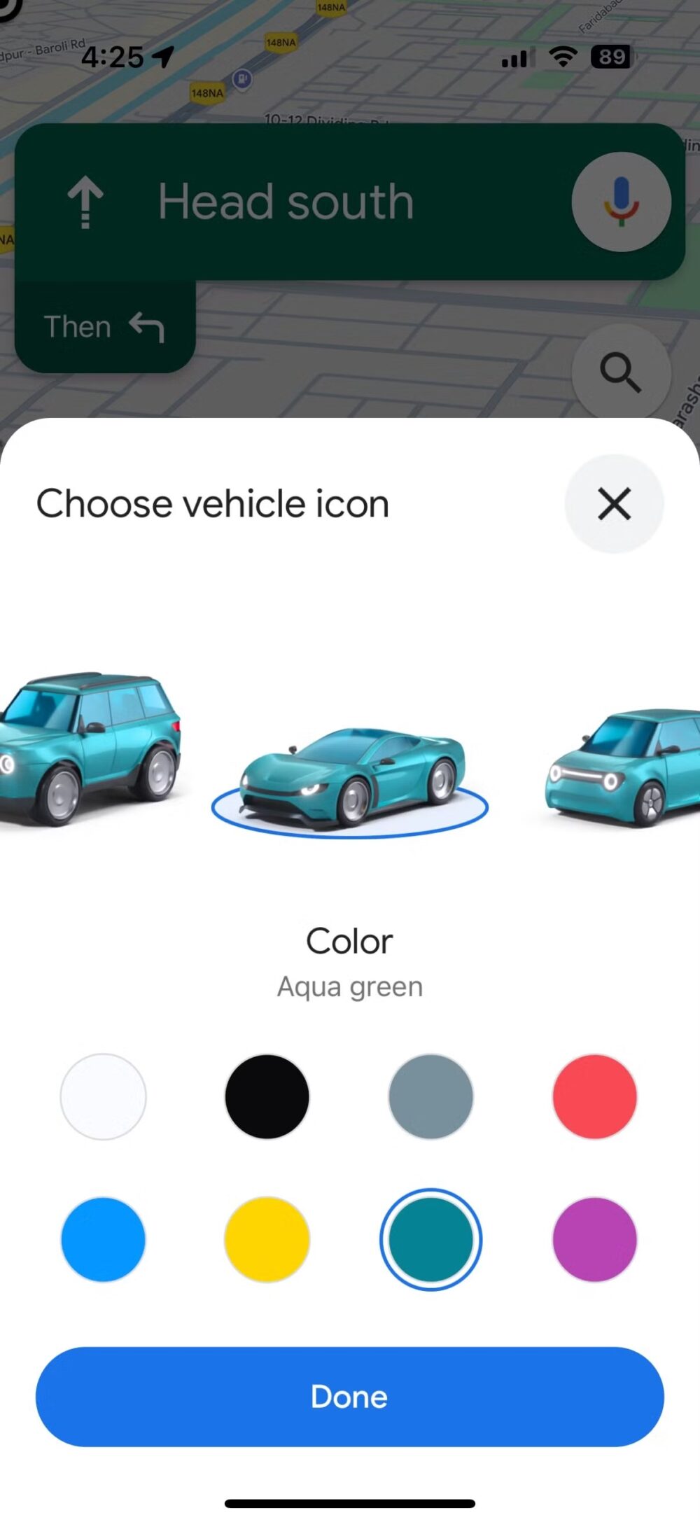 Get ready to customize the heck out of Google Maps' vehicle icon ...
