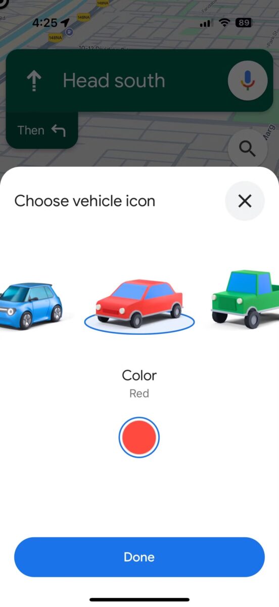 Get ready to customize the heck out of Google Maps' vehicle icon ...