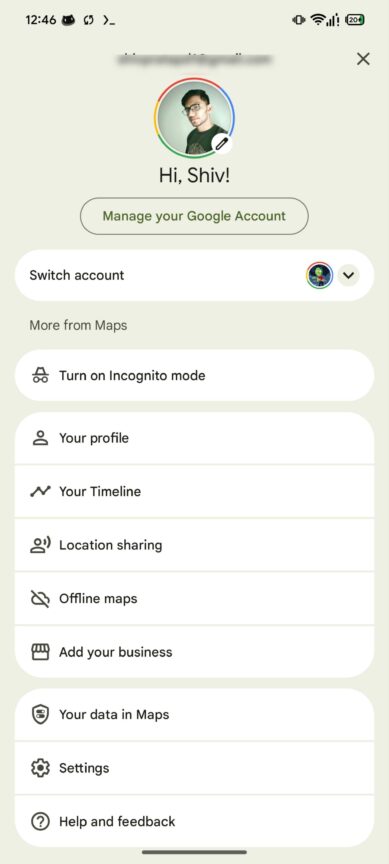 Google's new account switcher gets ready for Maps and Calendar ...
