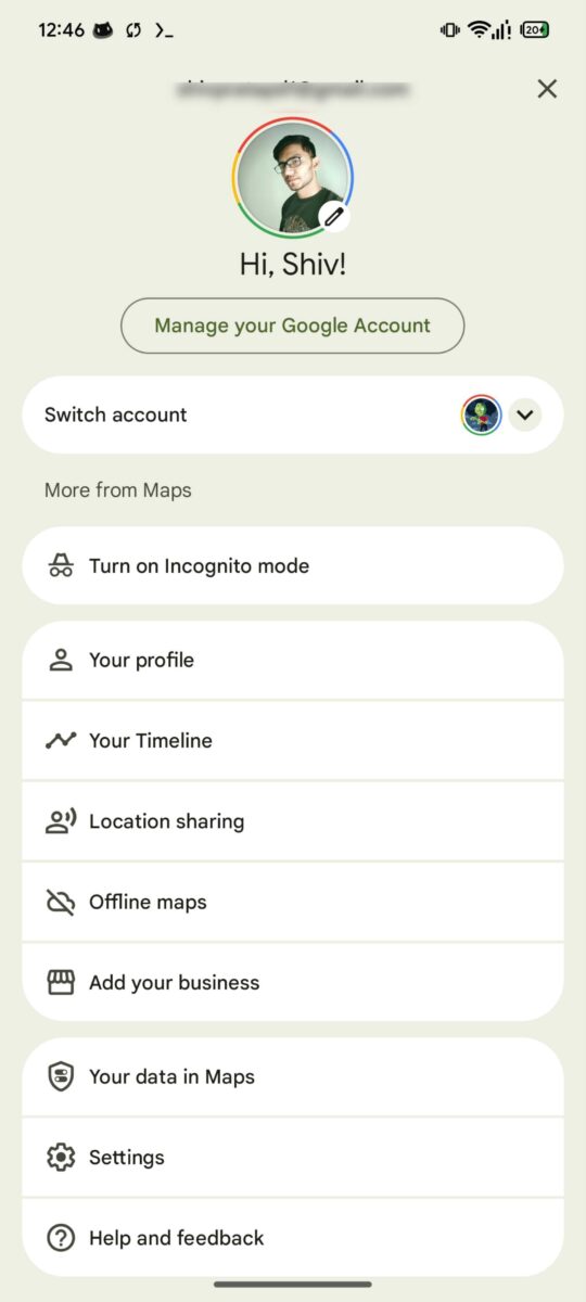 Google's new account switcher gets ready for Maps and Calendar ...