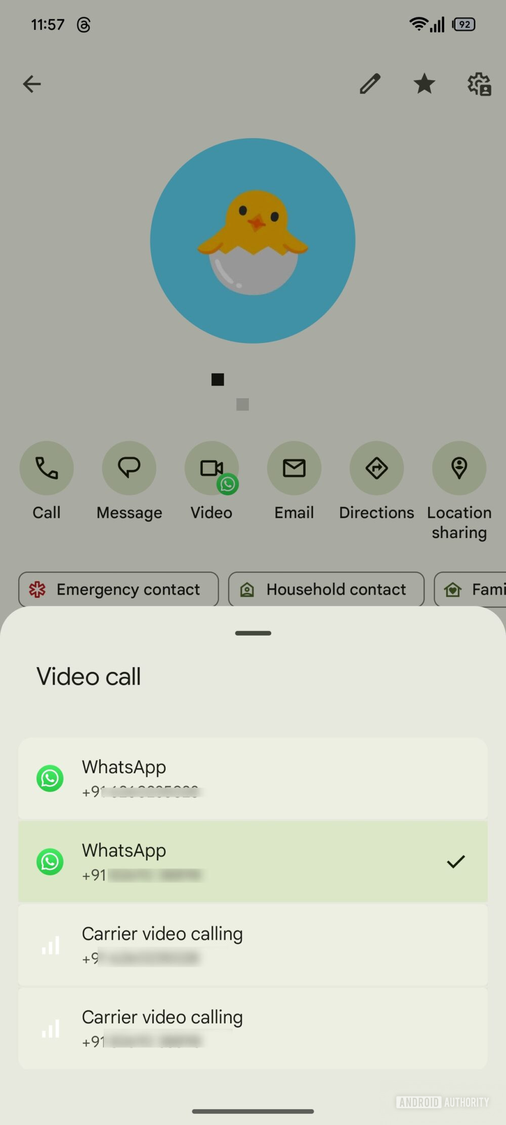 Google Contacts could streamline connected app video calls