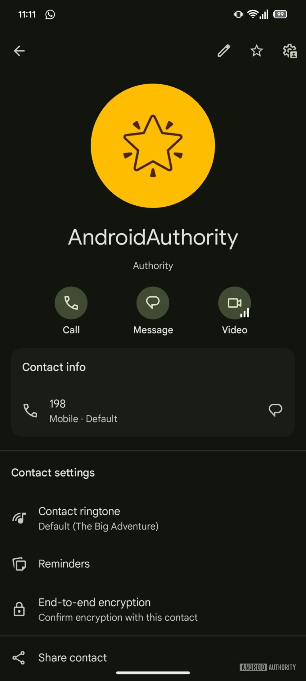 Google Contacts could streamline connected app video calls
