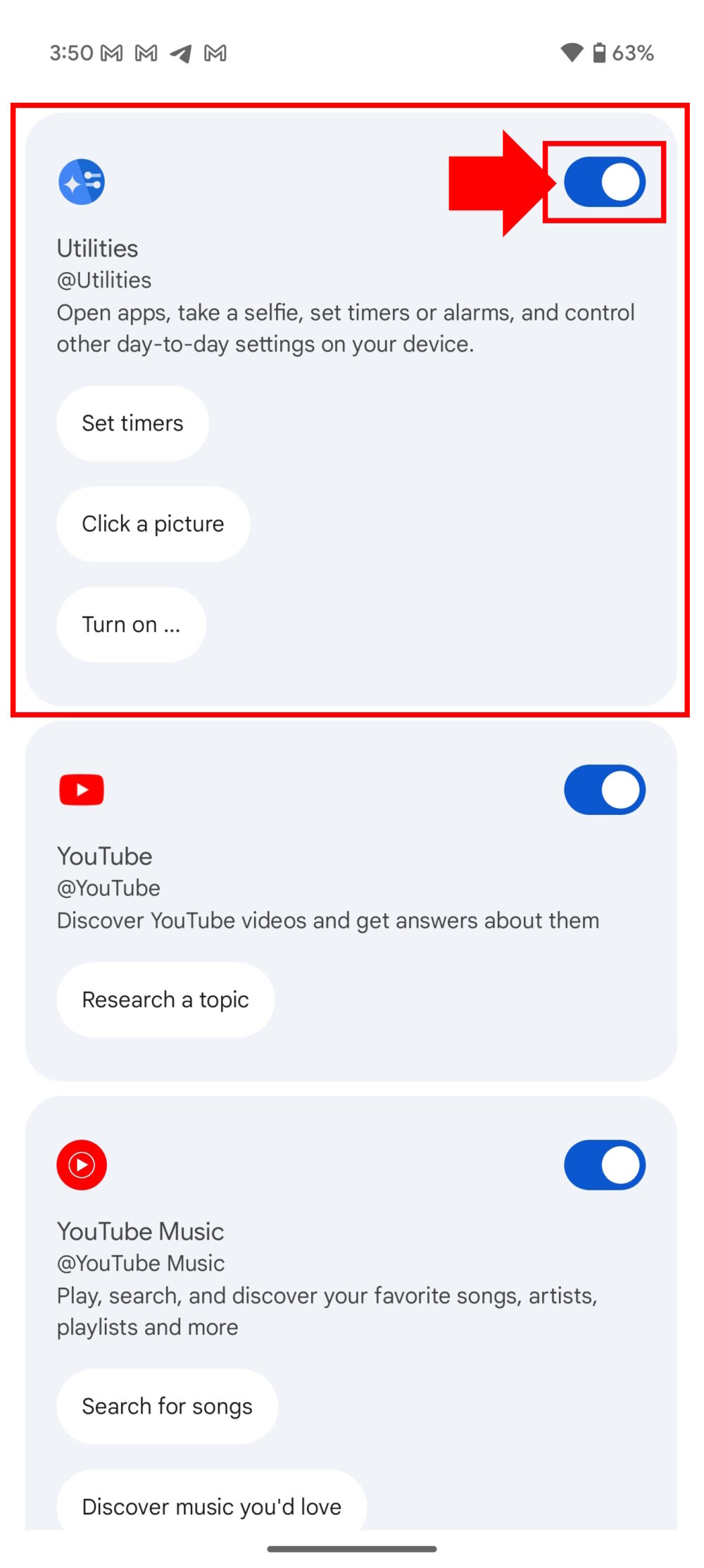 Gemini's Utilities extension is now rolling out widely on Android