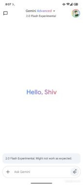 Google app now lets you try out the latest Gemini 2.0 Flash model