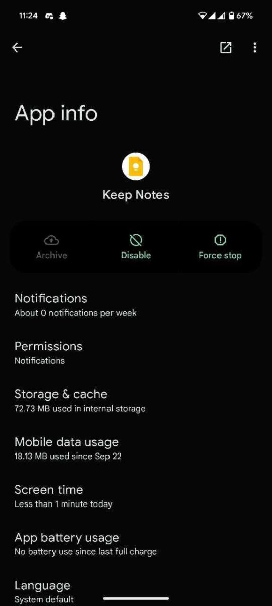 Android 16 Developer Preview 2 makes Google Keep a system app you can't ...