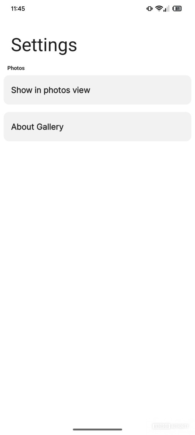 Nothing Gallery: Here's a good look at the leaked app