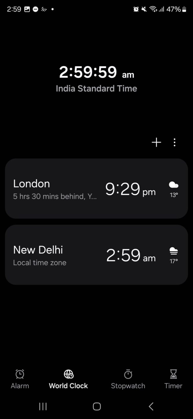 One UI 7 update brings new features to the Samsung Clock app