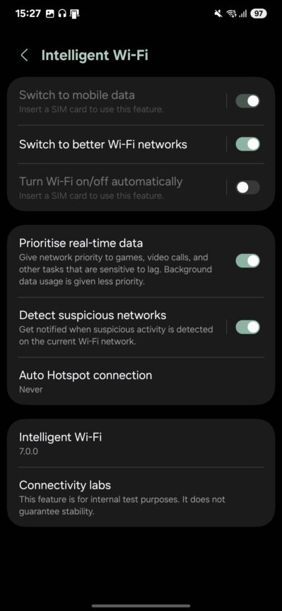 One UI 7 lets you hide older, slower Wi-Fi networks - Android Authority