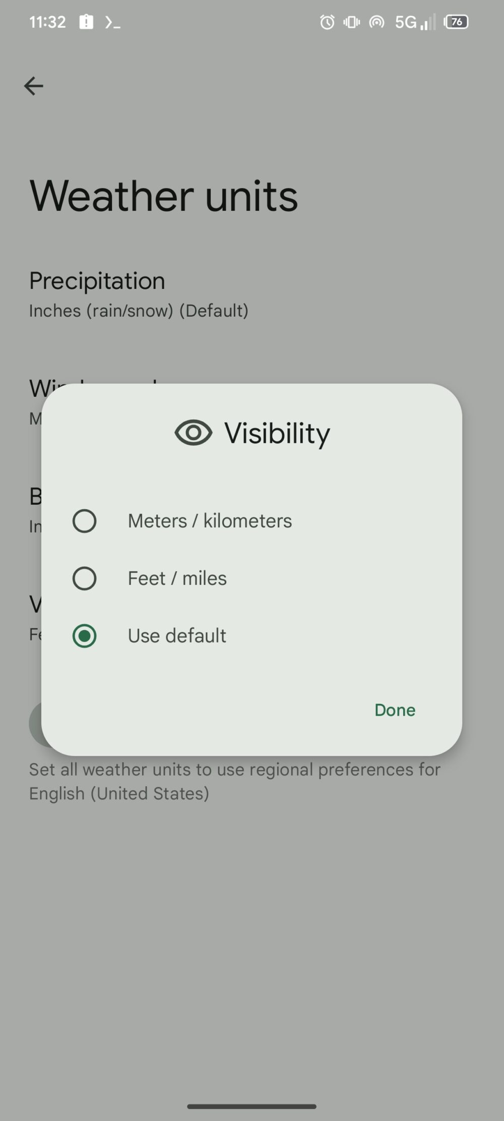 Pixel Weather app is finally making it easier to change weather units