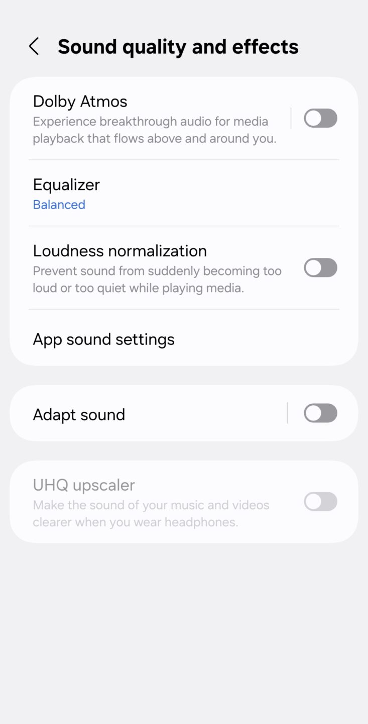 One UI 7 brings Loudness Normalization to more Samsung phones