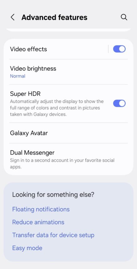 One UI 7 lets you stop HDR photos from making your screen super bright