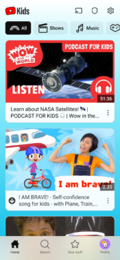 YouTube Kids brings long-awaited vertical UI to mobile app - Android ...