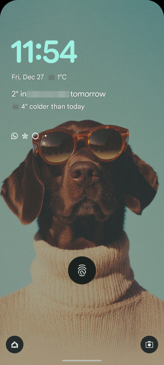 The smart home panel is low-key my favorite Google feature ever