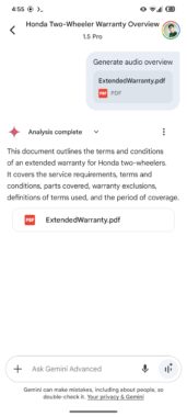Google could bring Audio Overviews to Gemini on Android - Android Authority