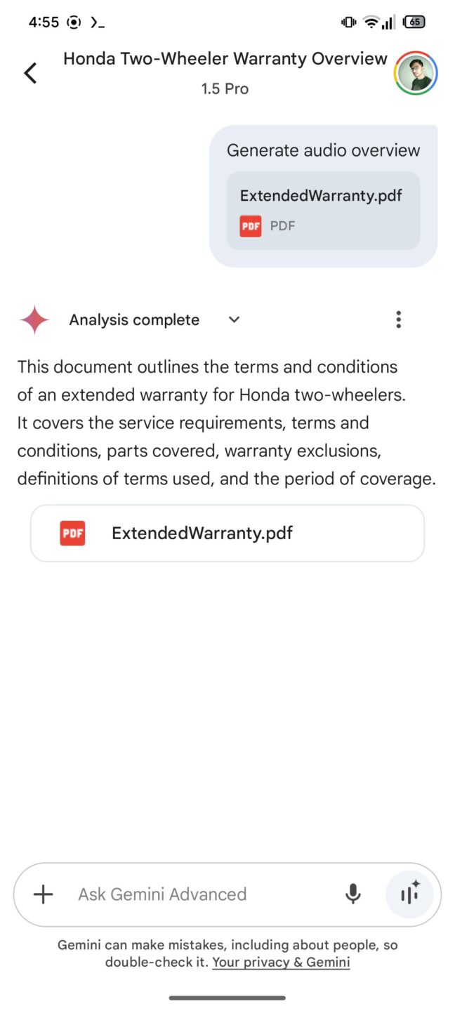 Google could bring Audio Overviews to Gemini on Android - Android Authority