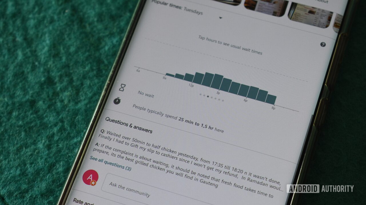La fonctionnalité Google Maps Popular Times est nulle, voici comment je ...