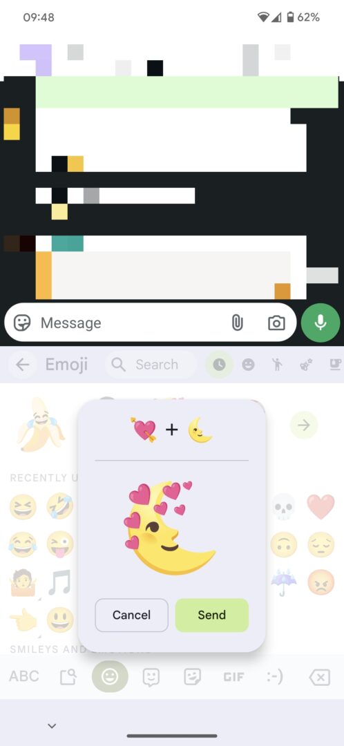 New Emoji Kitchen changes include ready-made suggestions, more ...