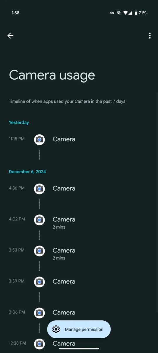 Android's Privacy Dashboard 7-day view makes an early arrival - Android ...