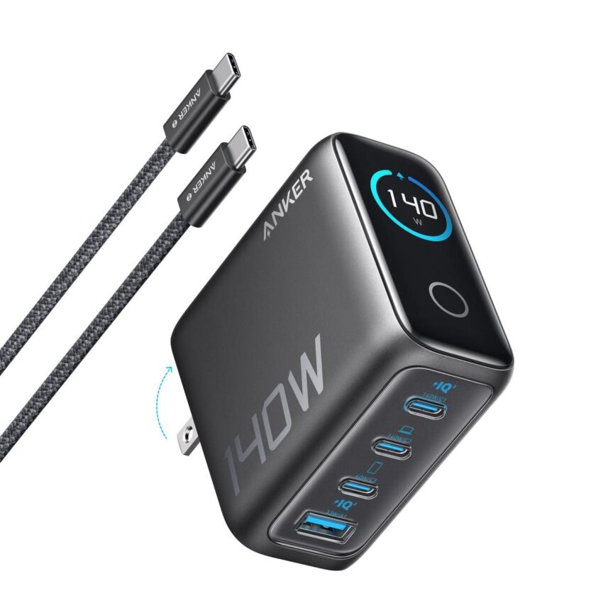 Anker's new chargers will tell you just how much recharge time is left