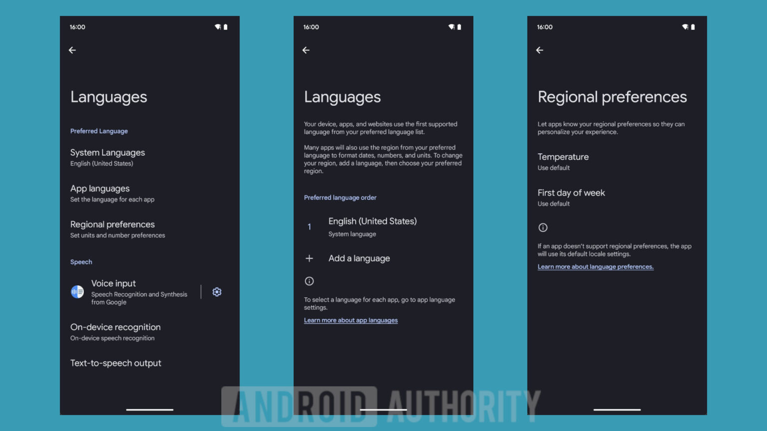 Android 16 could offer fine-grained region settings control - Android ...