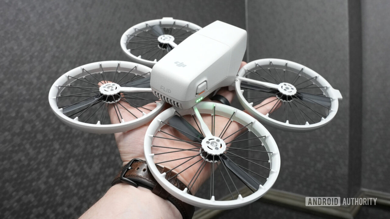 DJI launches compact Flip drone with impressive folding design ...