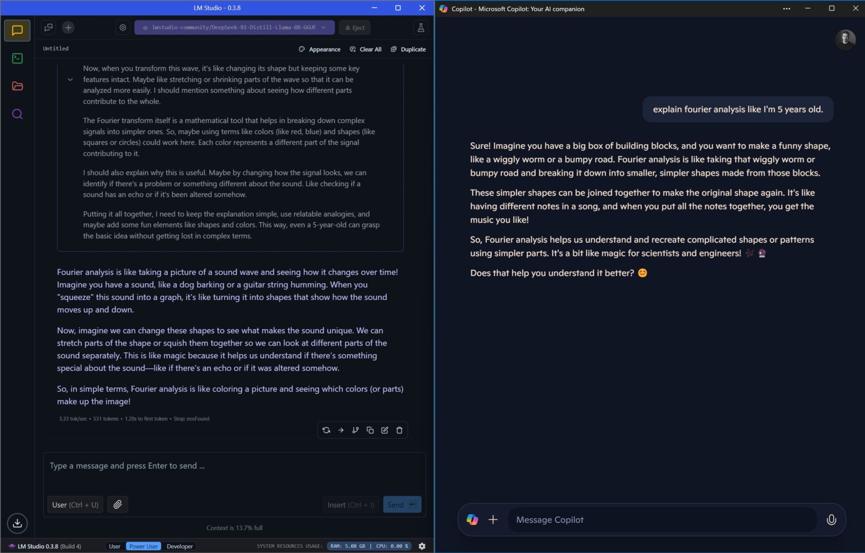 I replaced CoPilot AI with DeepSeek and it's great, if not overhyped ...