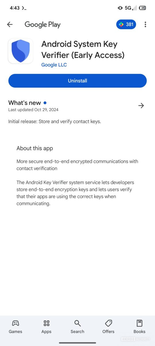 Google Play Store tests minimal app listings for some system apps