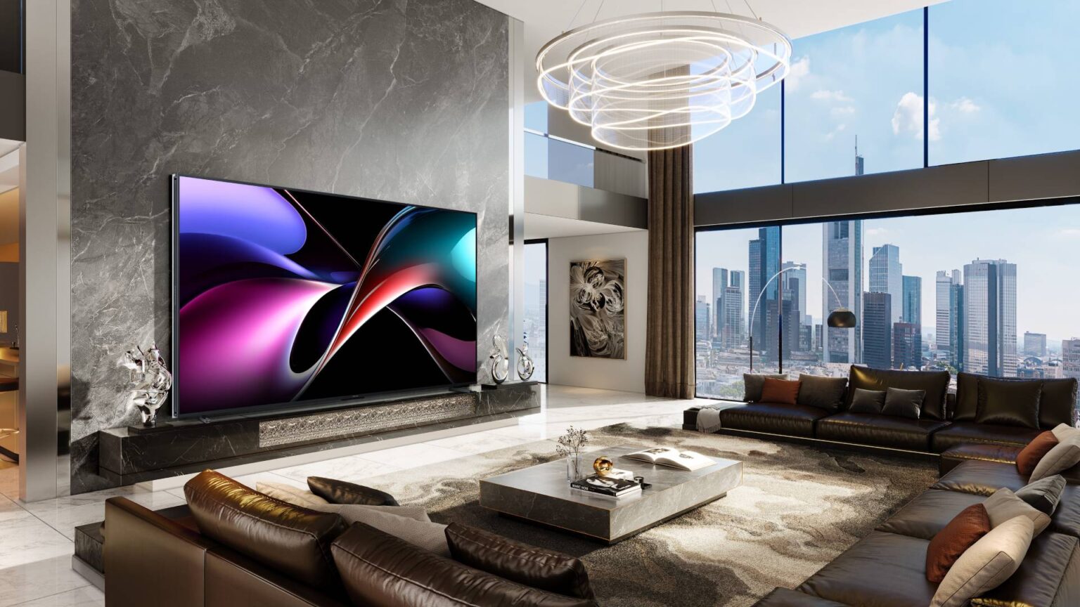 Hisense joins the MicroLED TV race with a massive 136-inch model at CES