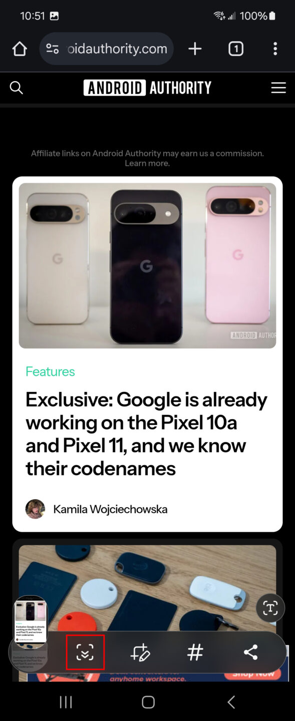 How to take a screenshot on the Samsung Galaxy S25 phones - Android ...